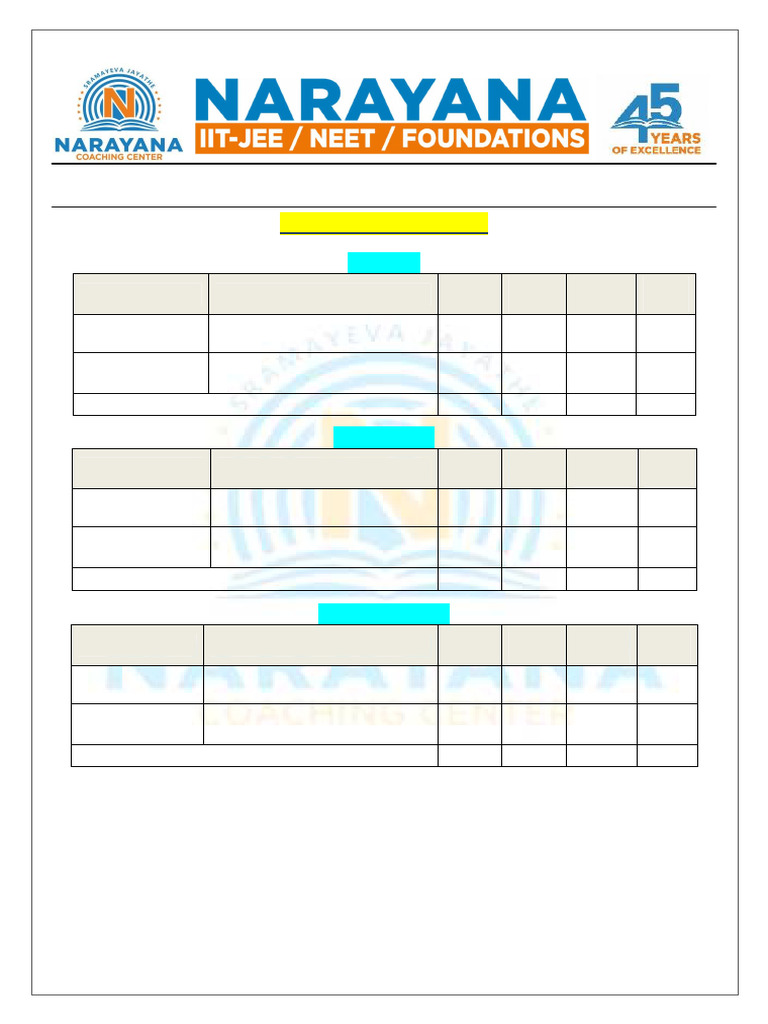 Xi Iit Ic FTM 3 - QP - 01 07 2024 | PDF | Mole (Unit) | Metrology