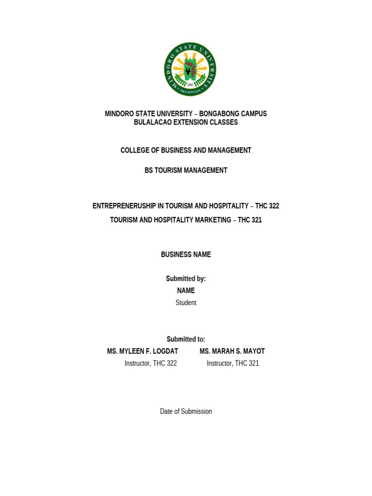 THC321 Marketing Plan Rubrics | PDF | Marketing | Business Economics