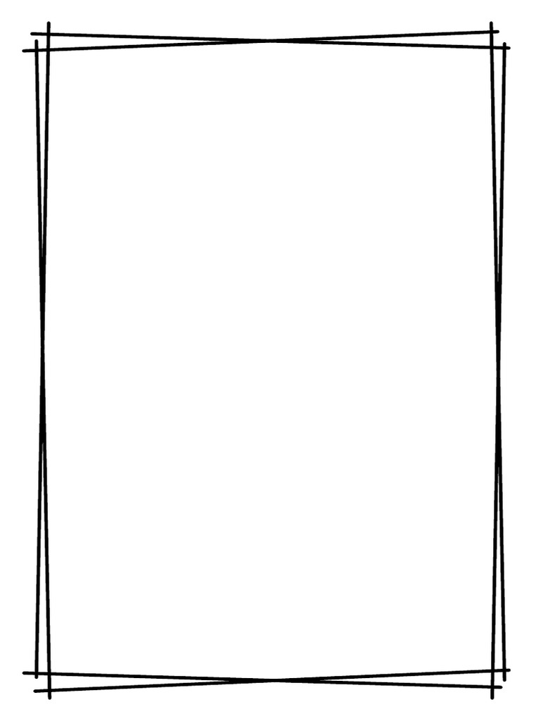 Black and White Simple Outline Frame Blank Paper - 20250604 - 125854 ...