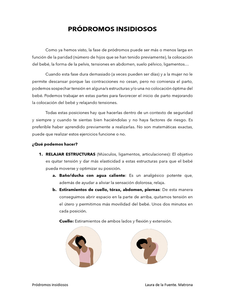 Prodromos Insidiosos | PDF | Parto | Pelvis