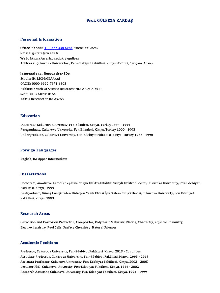 Gülfeza Kardaş | PDF