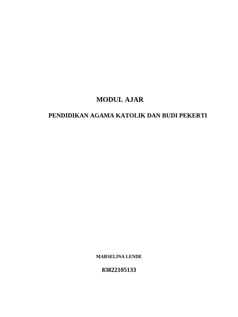 Marselina Lende | PDF