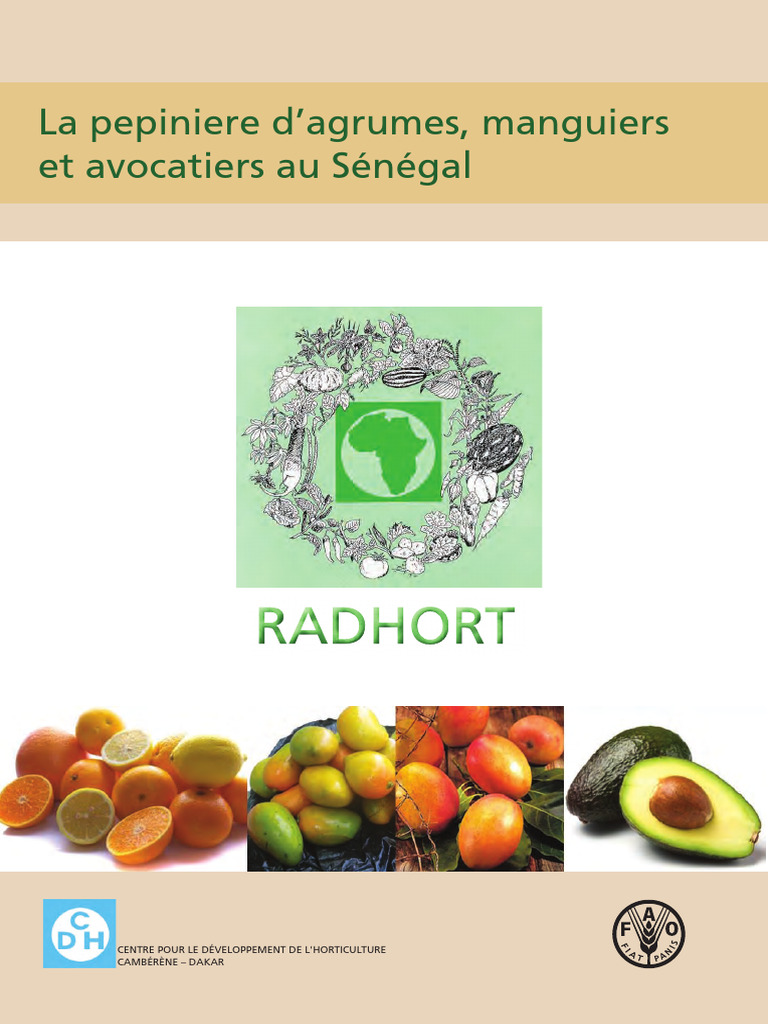 Pépinière d'agrumes et manguiers au Sénégal | PDF | Greffe (botanique ...