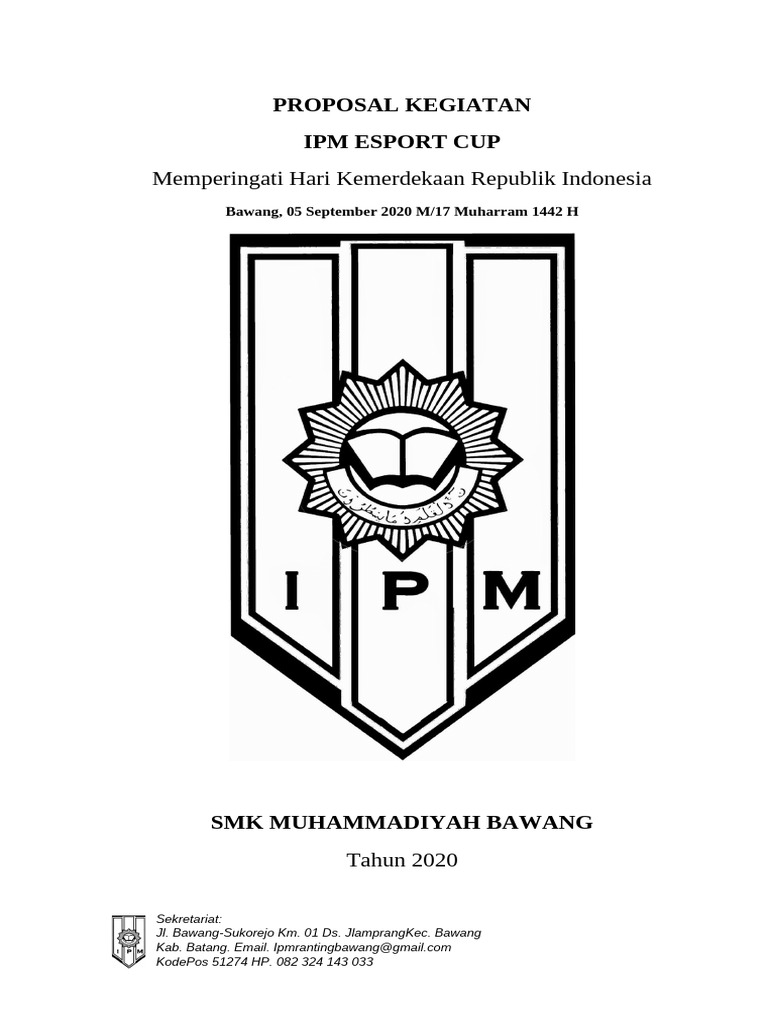 Proposal Turnamen MLBB | PDF