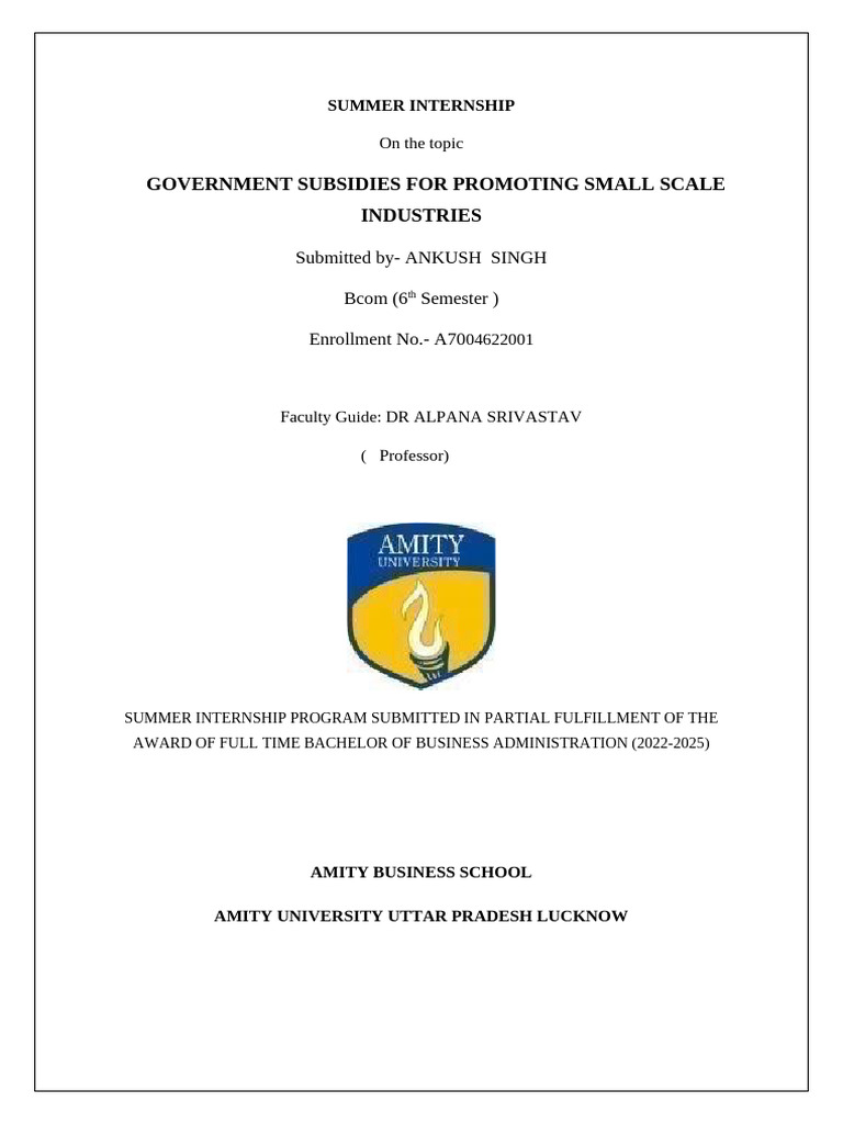 Yeshvendra Singh NTCC Report 32 | PDF | Subsidy | Survey Methodology