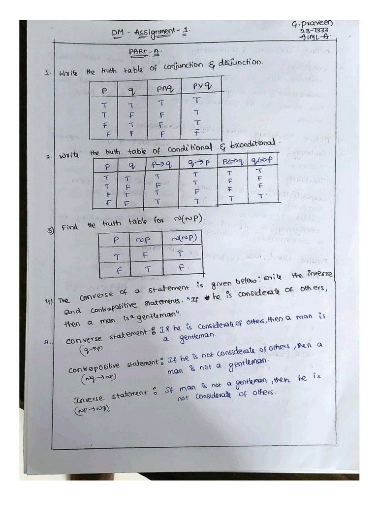 Maths Assignment | PDF