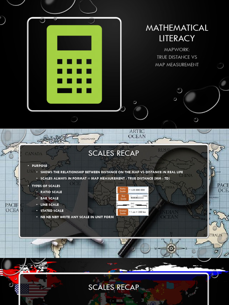Mapwork - True Distance Vs Map Measurement | PDF