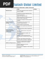 CDSCO Form 41 Registration Checklist | PDF | Seal (Emblem) | Signature