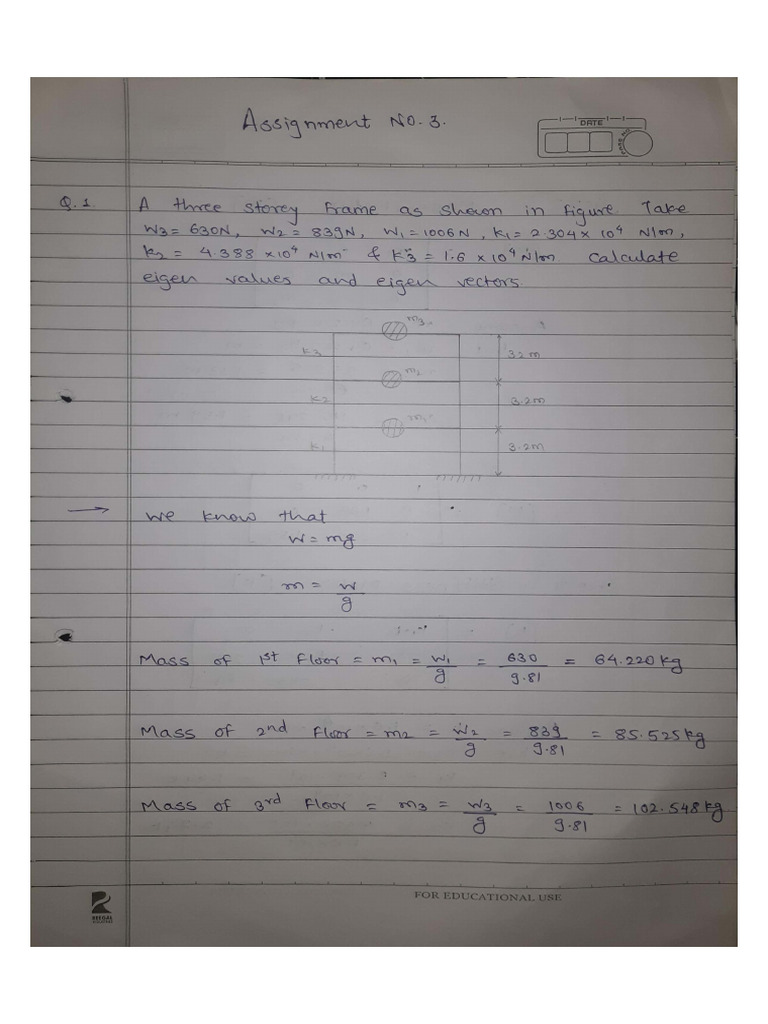 Handwritten Earthquake Notes | PDF