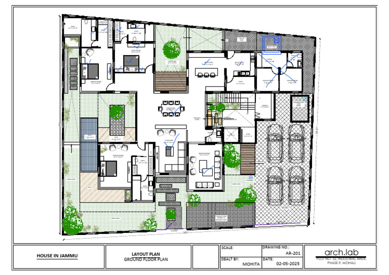 Ground Floor Layout Plan for House | PDF | Home