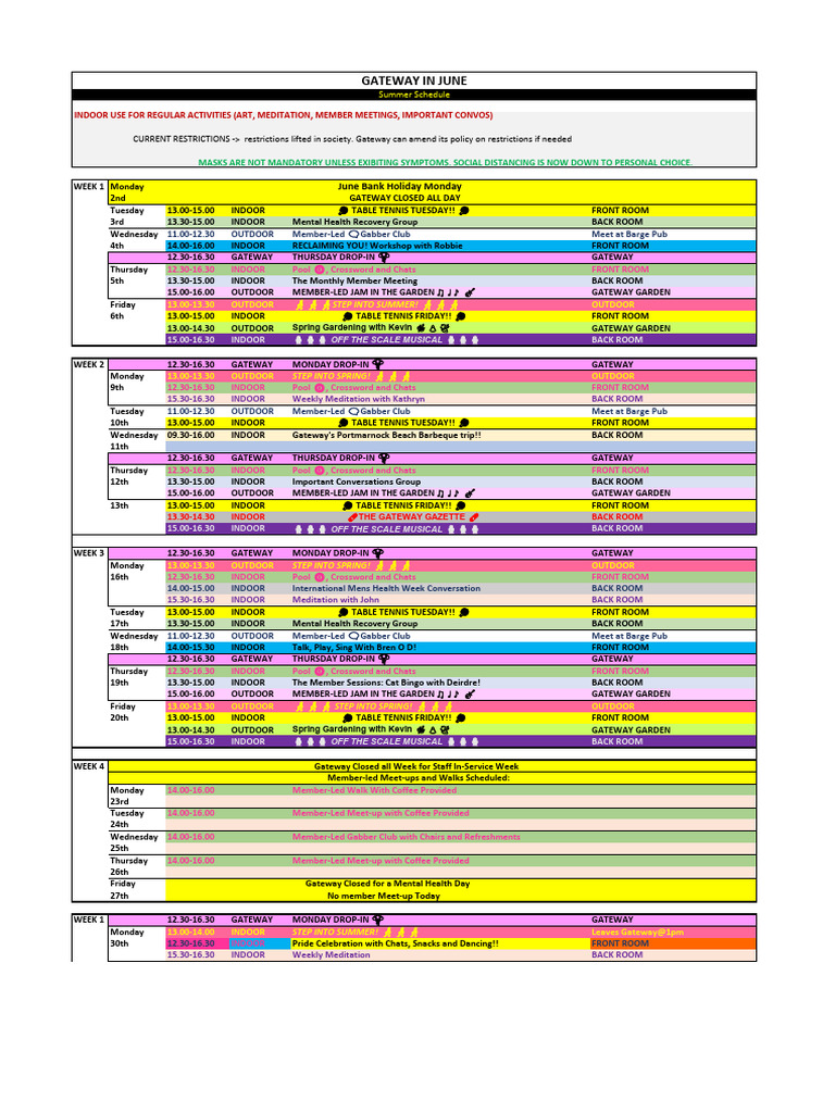 Schedule Master Doc 2025-06-10 | PDF