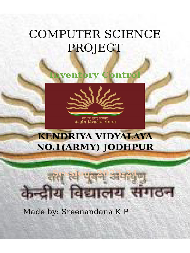 Computer Science Project | PDF | Sql | Computing