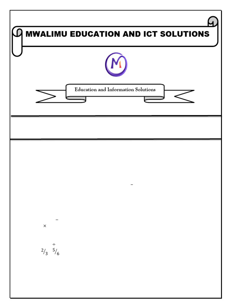 Hisabati Vii 1 | PDF