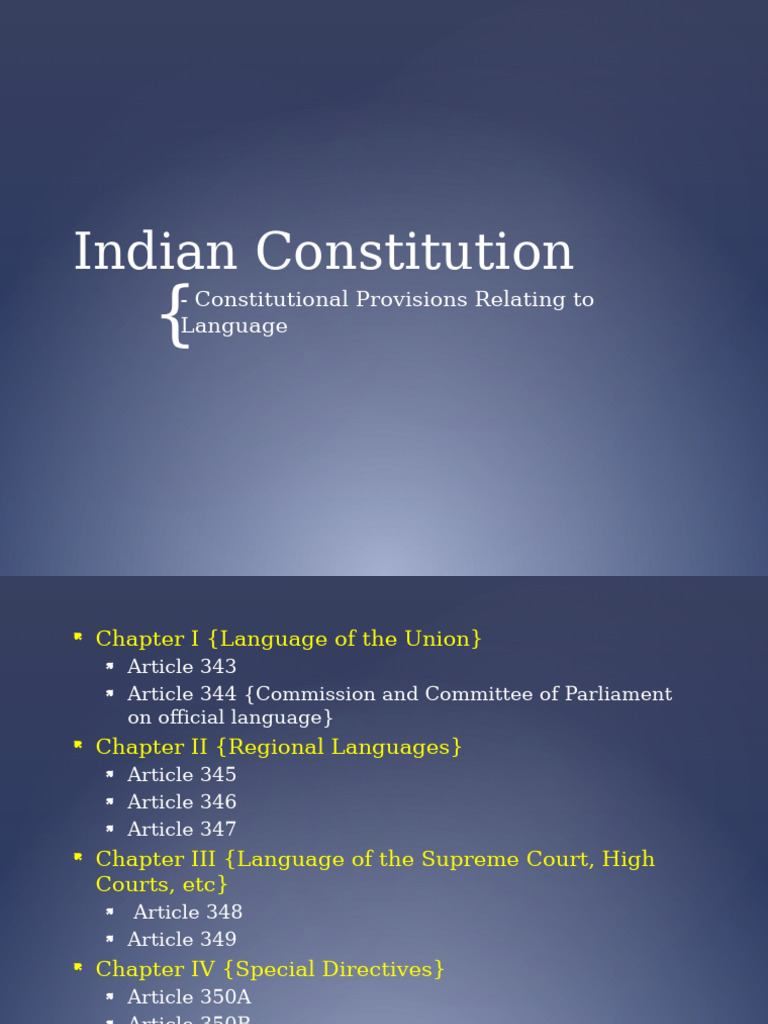 Constitutional Language Provisions | PDF | Legal Documents | Justice