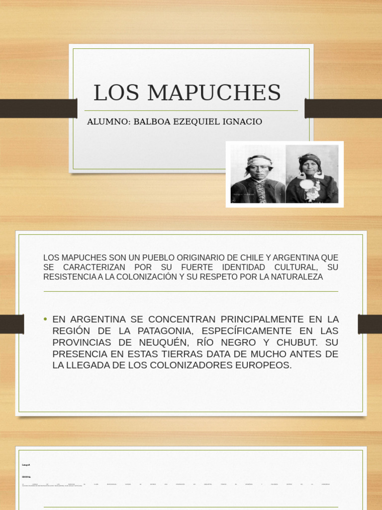 Los Mapuches | PDF