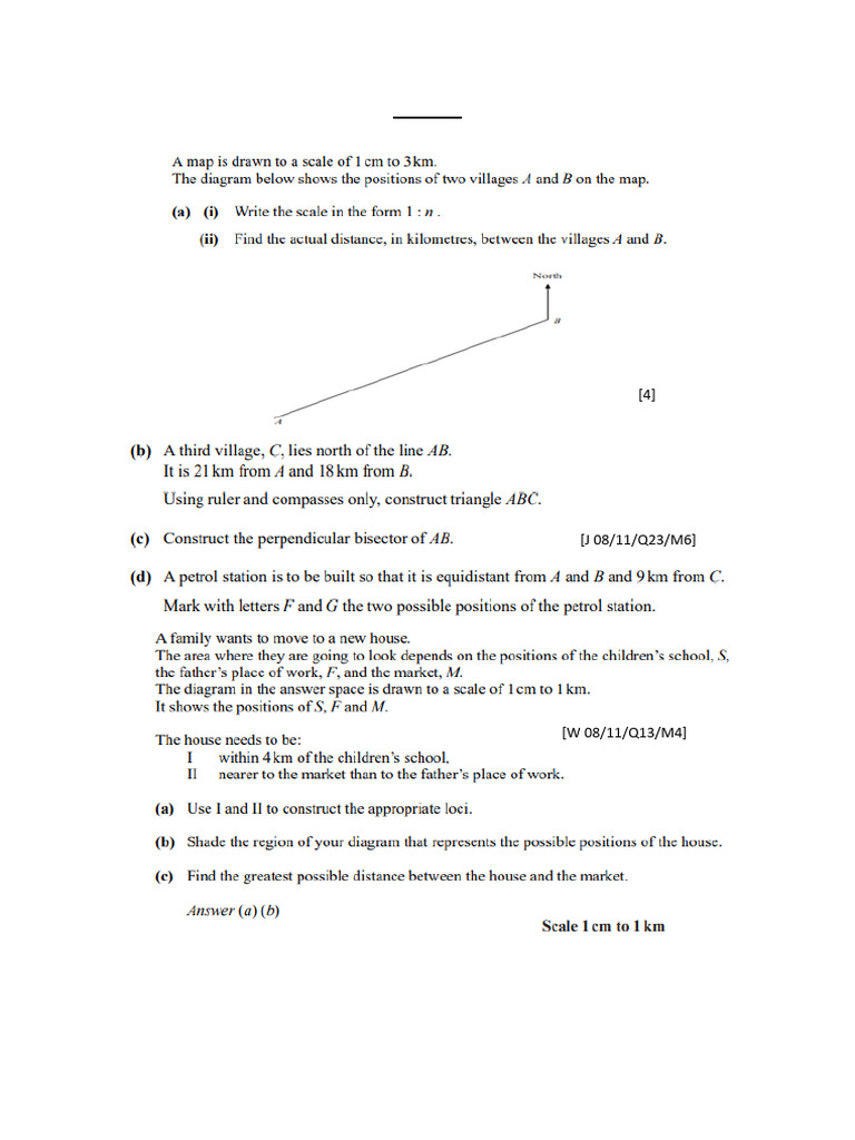 15.loci, Geometrical Terms, Geom - Constructions | PDF
