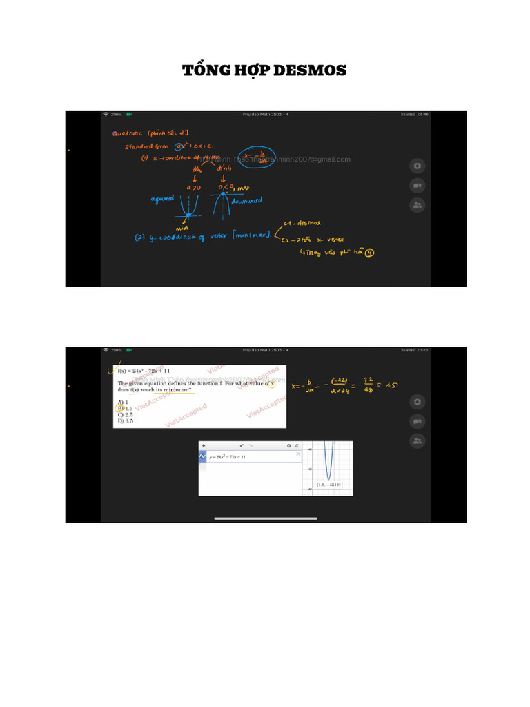 T NG H P Desmos | PDF