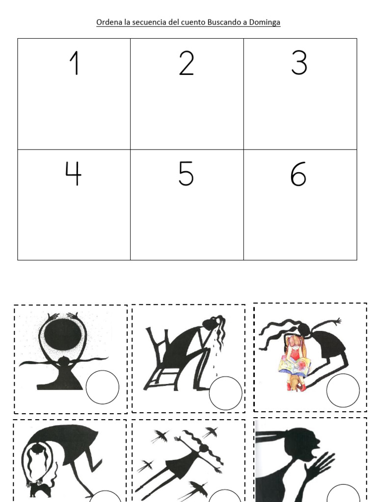 Ordena La Secuencia Del Cuento | PDF