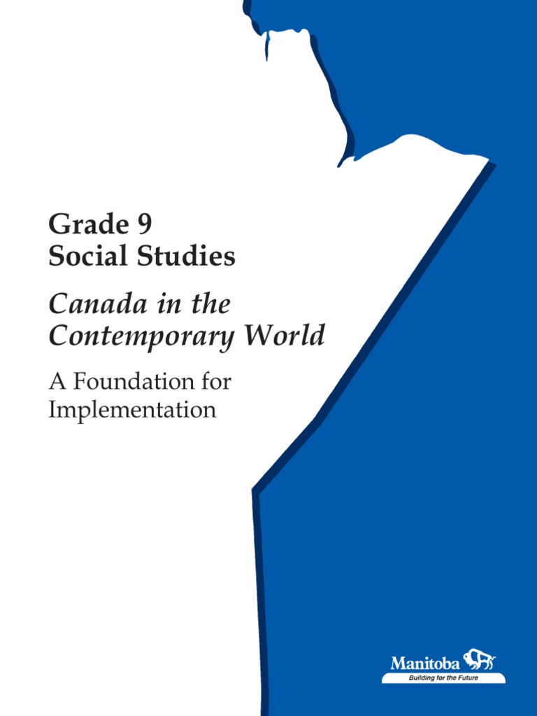 Grade 9 Social Studies: Canada in The Contemporary World | PDF ...