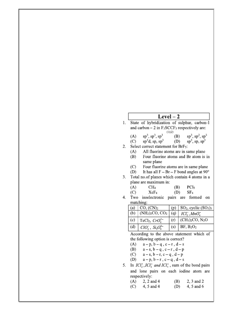 Chemical Bonding-2 | PDF