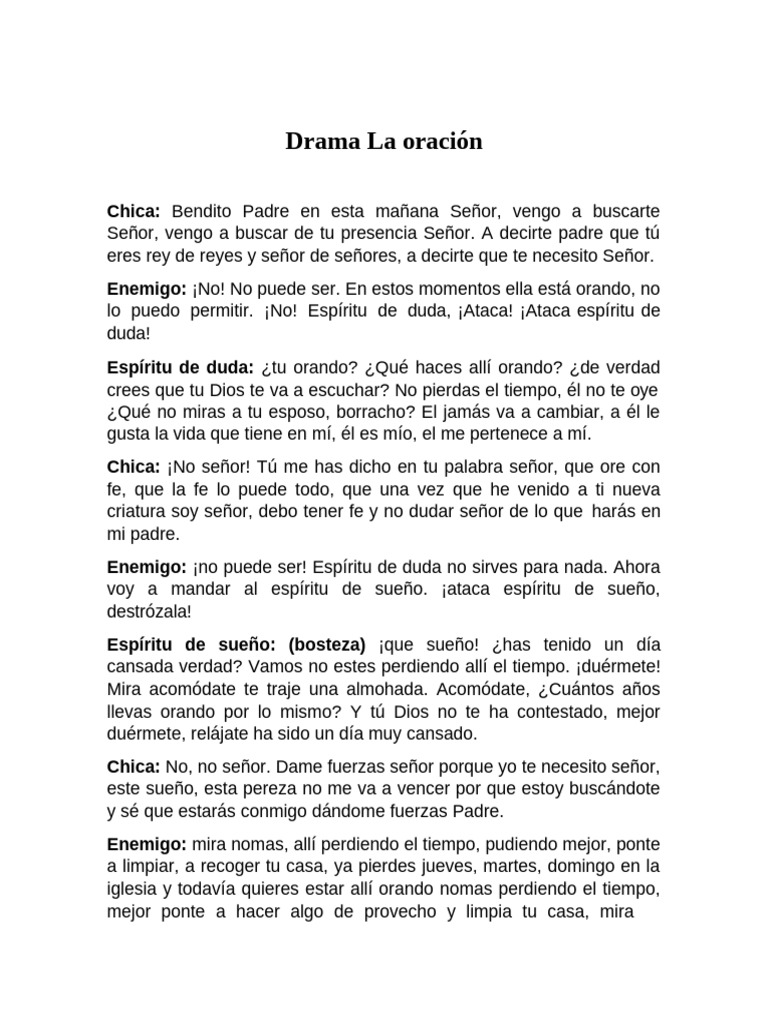 Drama Vijila | PDF | Oración