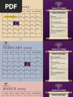 Enoch Calendar 2025 | PDF | Passover | Months Of The Hebrew Calendar