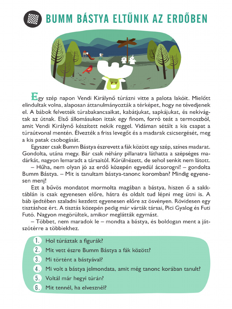 Bumm Bástya Eltűnik Az Erdőben. | PDF