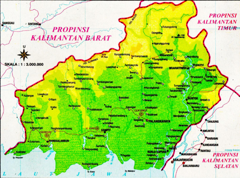 Peta Kalteng | PDF