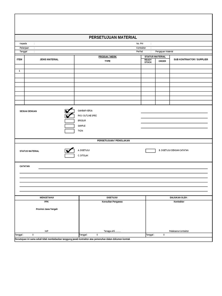 Approval Material | PDF