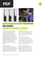 Motorola Solutions P25 SRX 2200 Enhanced Combat Radio Specifications ...