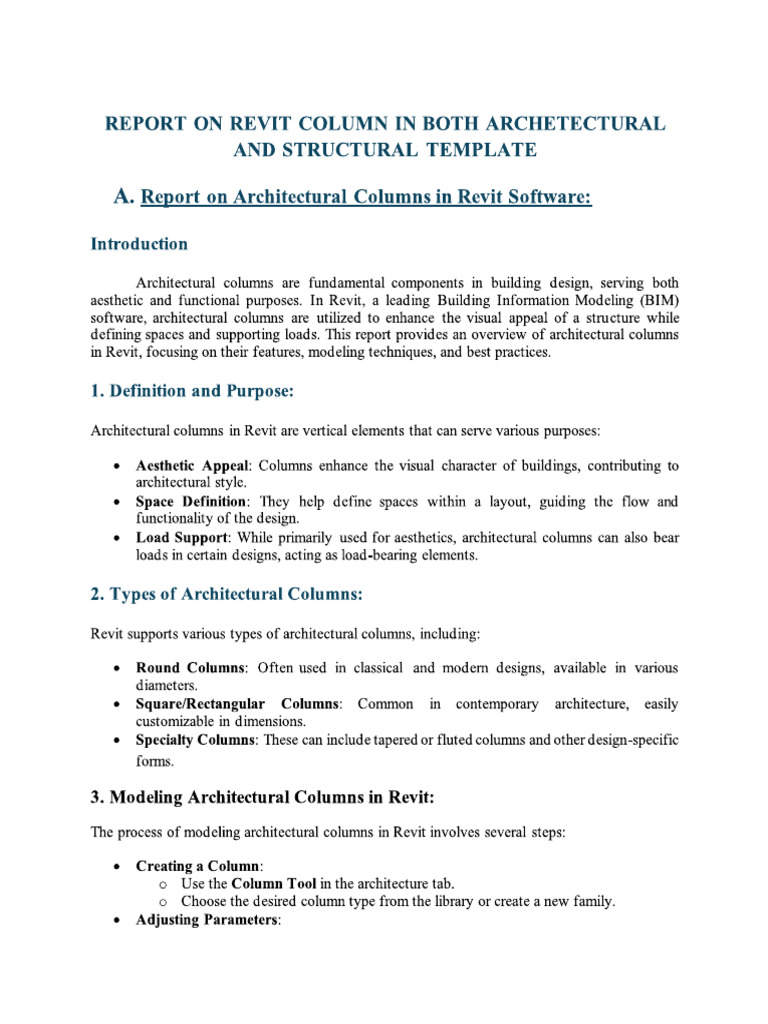 Major Project On REVIT | PDF