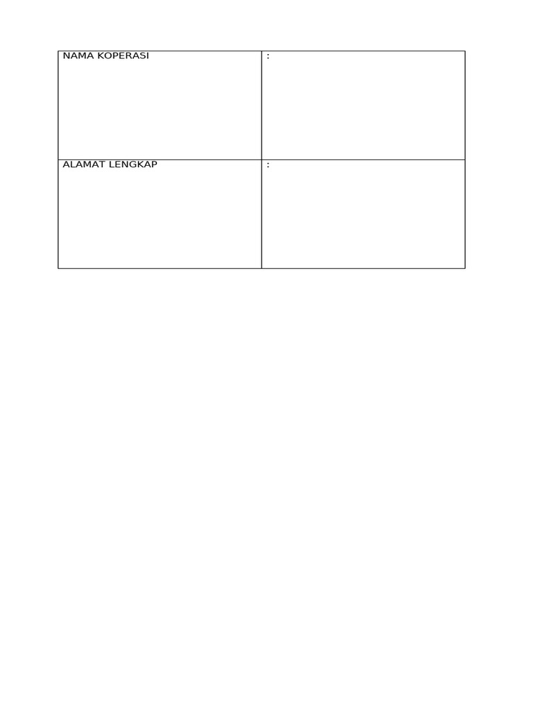 Formulir Merah Putih | PDF