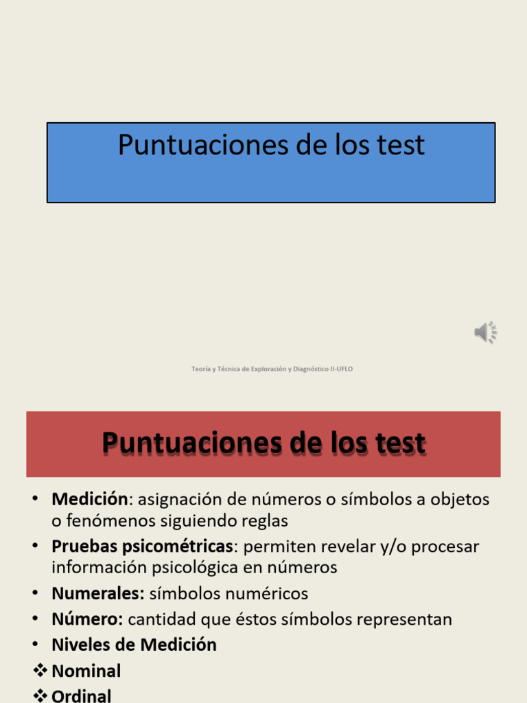 Puntuaciones en Pruebas Psicométricas | PDF | Cociente de inteligencia ...
