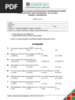 Subiect Comper Mate EtapaN 2022 2023 ClasaII | PDF