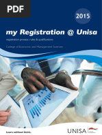 2025 UNISA Pre-Registration Orientation | PDF