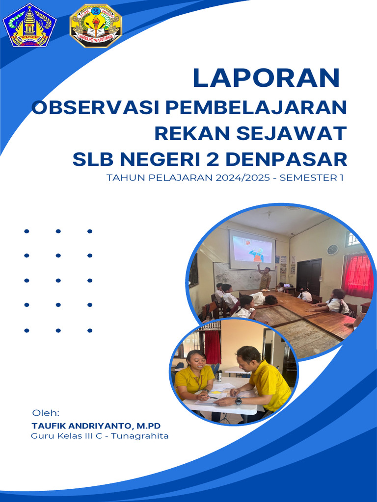 Laporan Observasi Dan Lampiran RPP | PDF