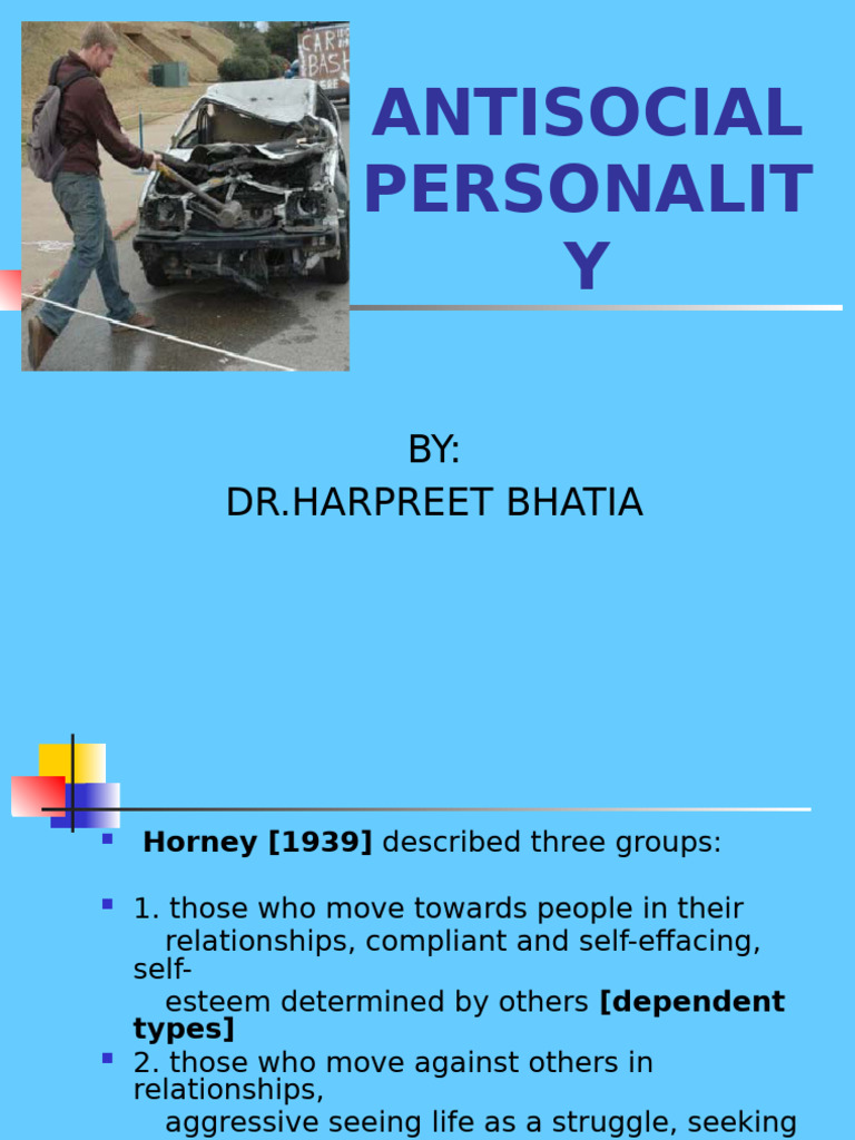 Understanding Antisocial Personality Traits | PDF | Antisocial ...