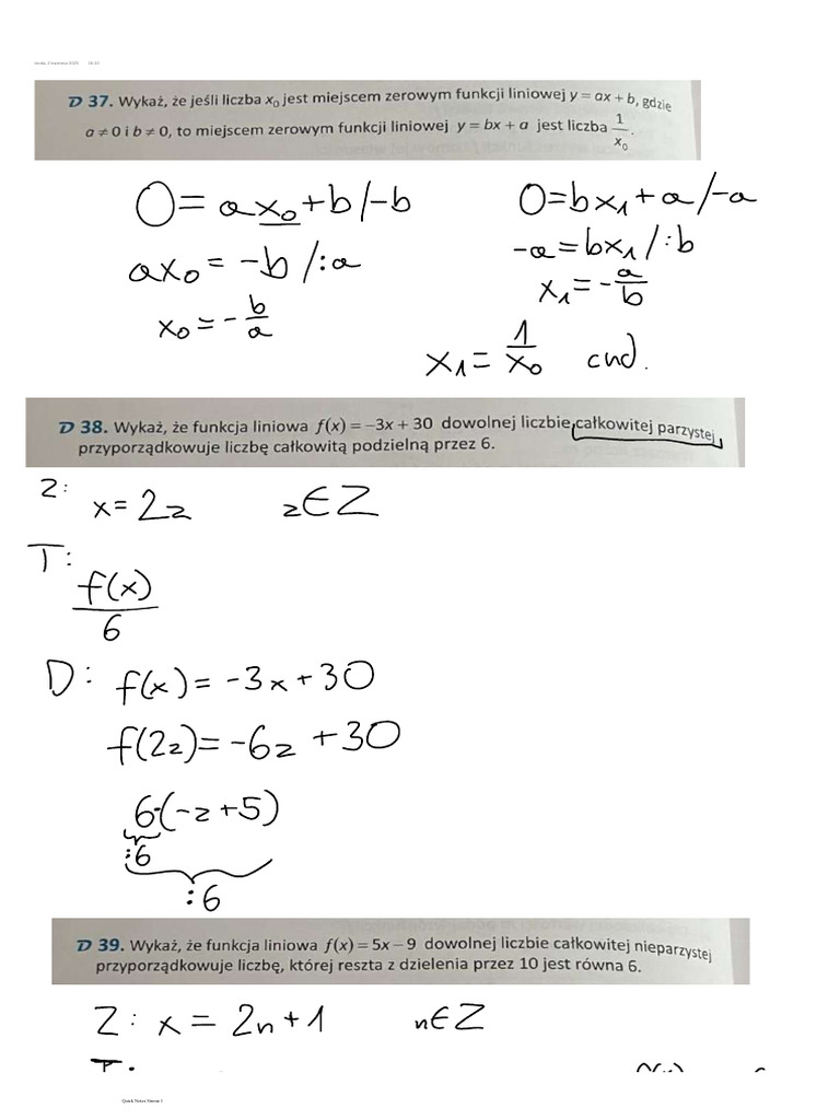 Funckja Dowody | PDF