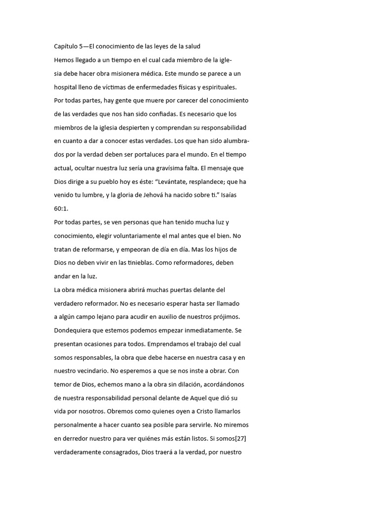 Capítulo 5 | PDF | Verdad | Alma