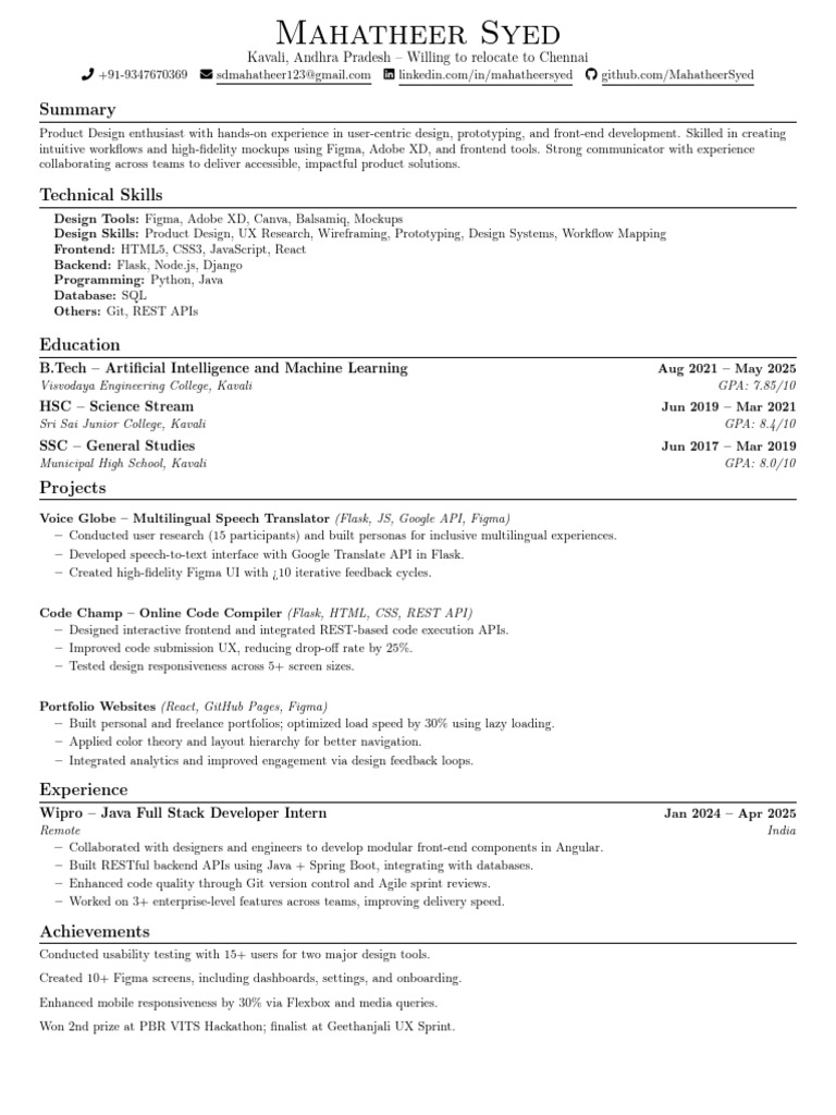 Jake S Resume Anonymous 6 | PDF | Software Development | Software