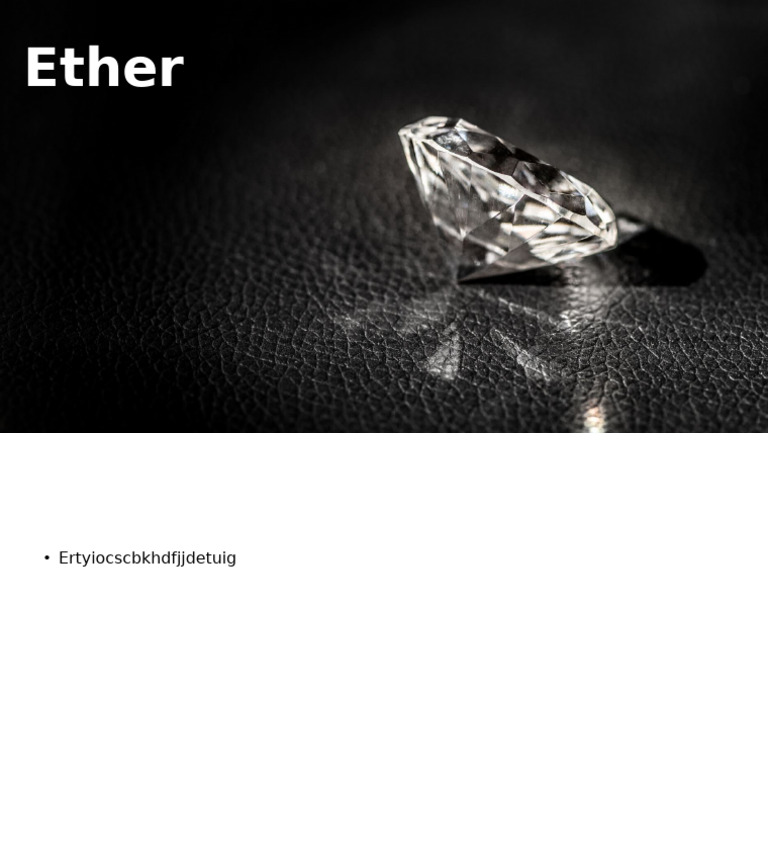 Ether | PDF