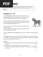 Life of Pi: Chapters 1-36 Summary | PDF | Prayer