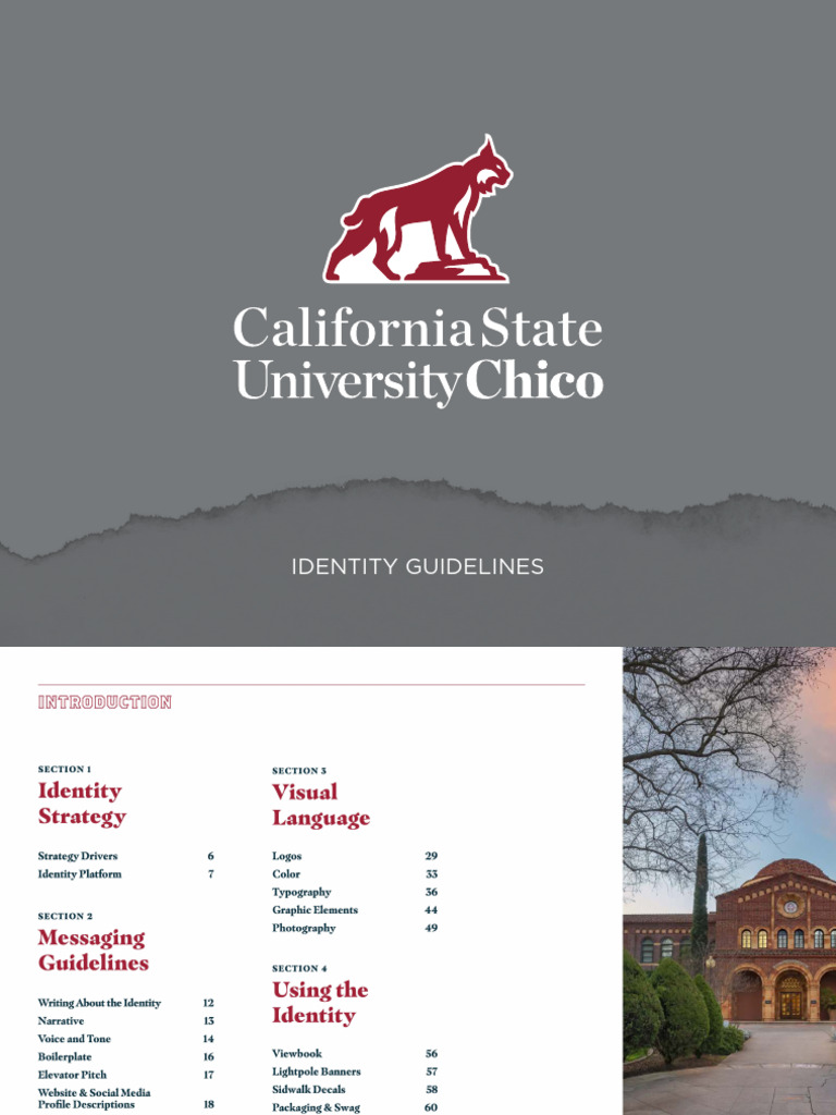 Chico State Visual Identity Guidelines | PDF | Narrative