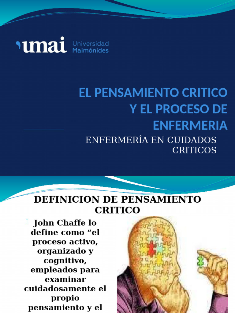 Pensamiento Critico | PDF | Pensamiento | Pensamiento crítico
