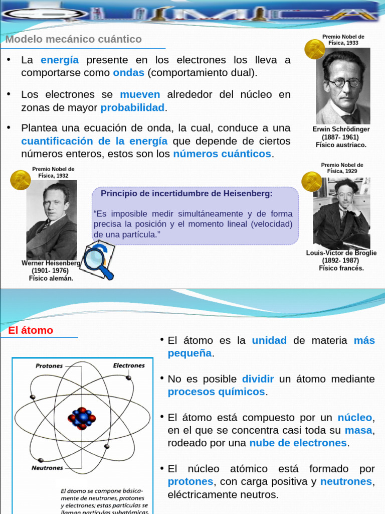 Mecanocuántico Tipos de Atomos | PDF | Isótopo | Átomos