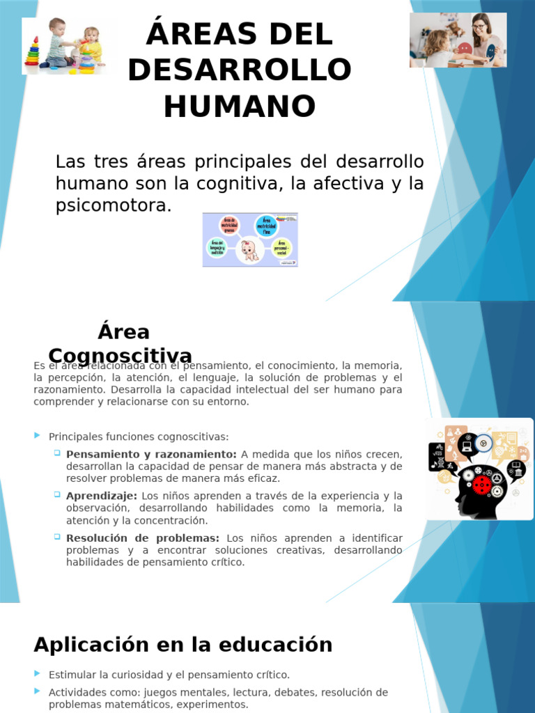 ÁREAS DEL DESARROLLO HUMANO | PDF | Pensamiento | Las emociones