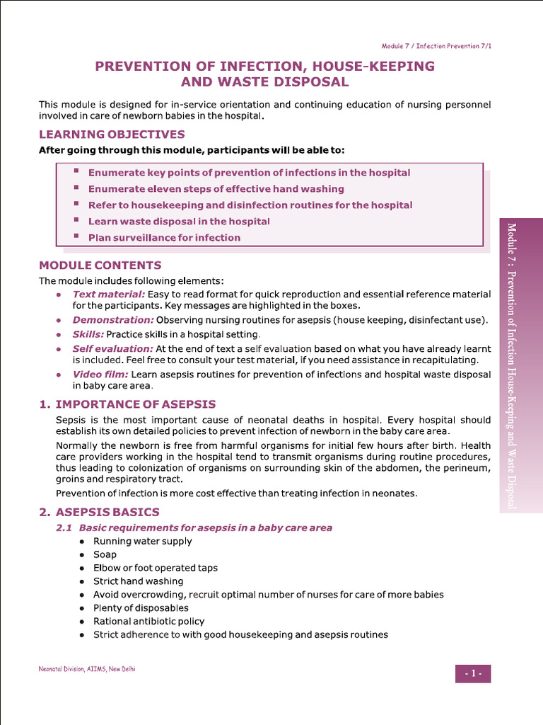 Ipc Module at Nicu | PDF