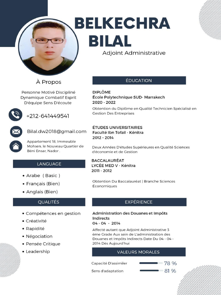 CV Bilal | PDF