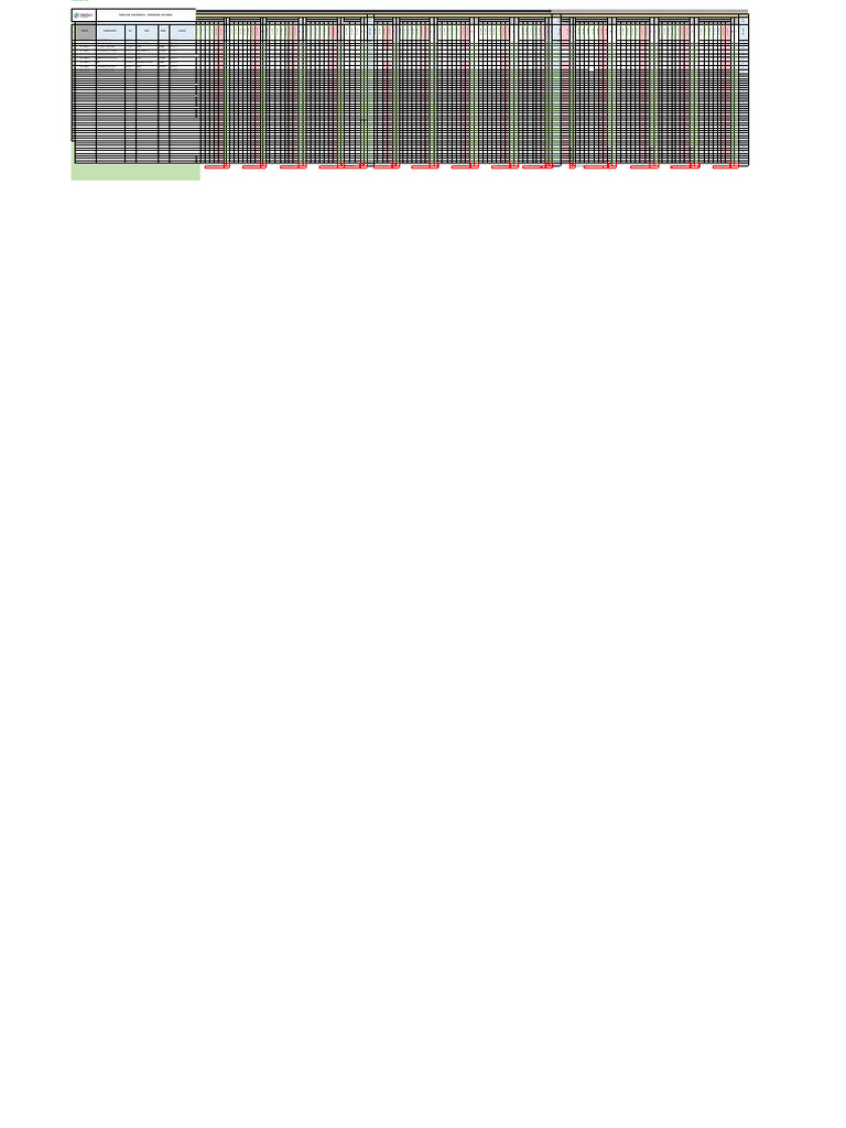 Planilla Control HH - Jyp 2025 | PDF