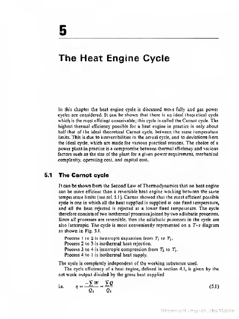 Understanding the Carnot Cycle Efficiency | PDF | Thermodynamics ...